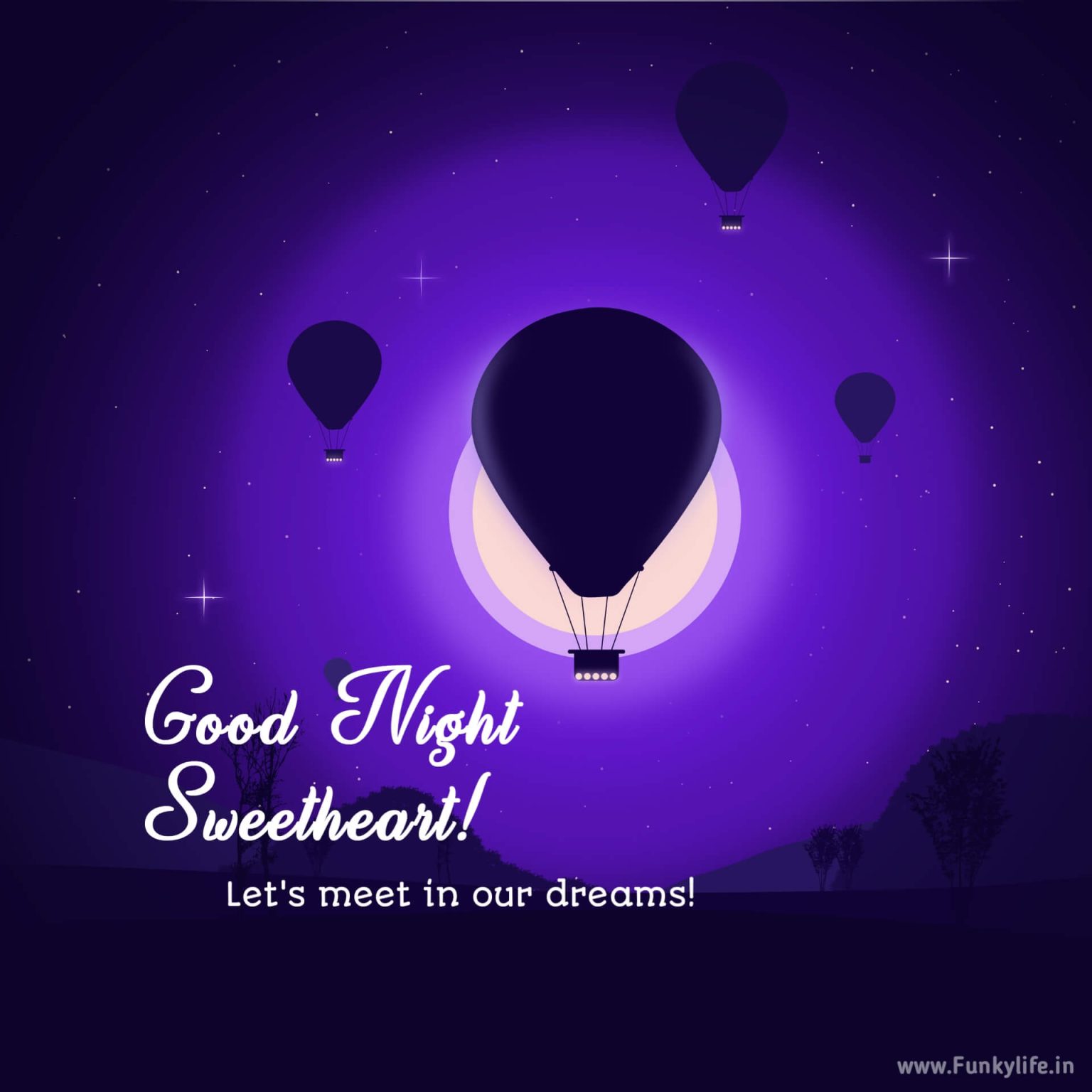100+ Best Good Night Wishes - Funky Life